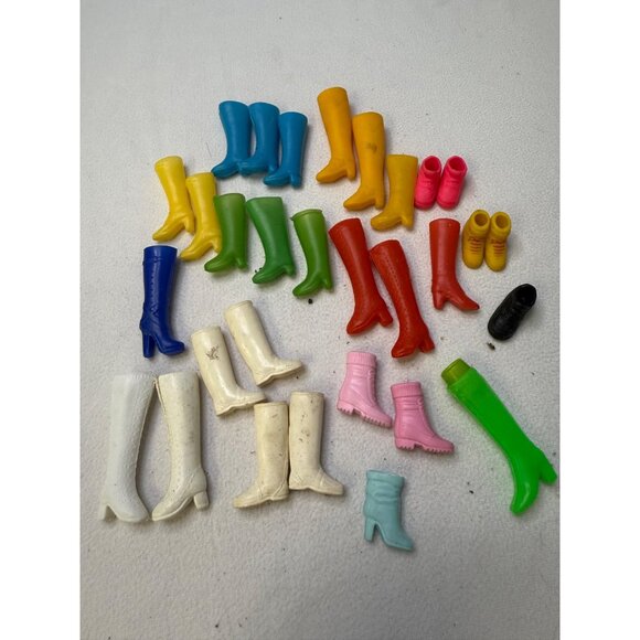 Toys | Vintage Barbie Boot Lot | Poshmark